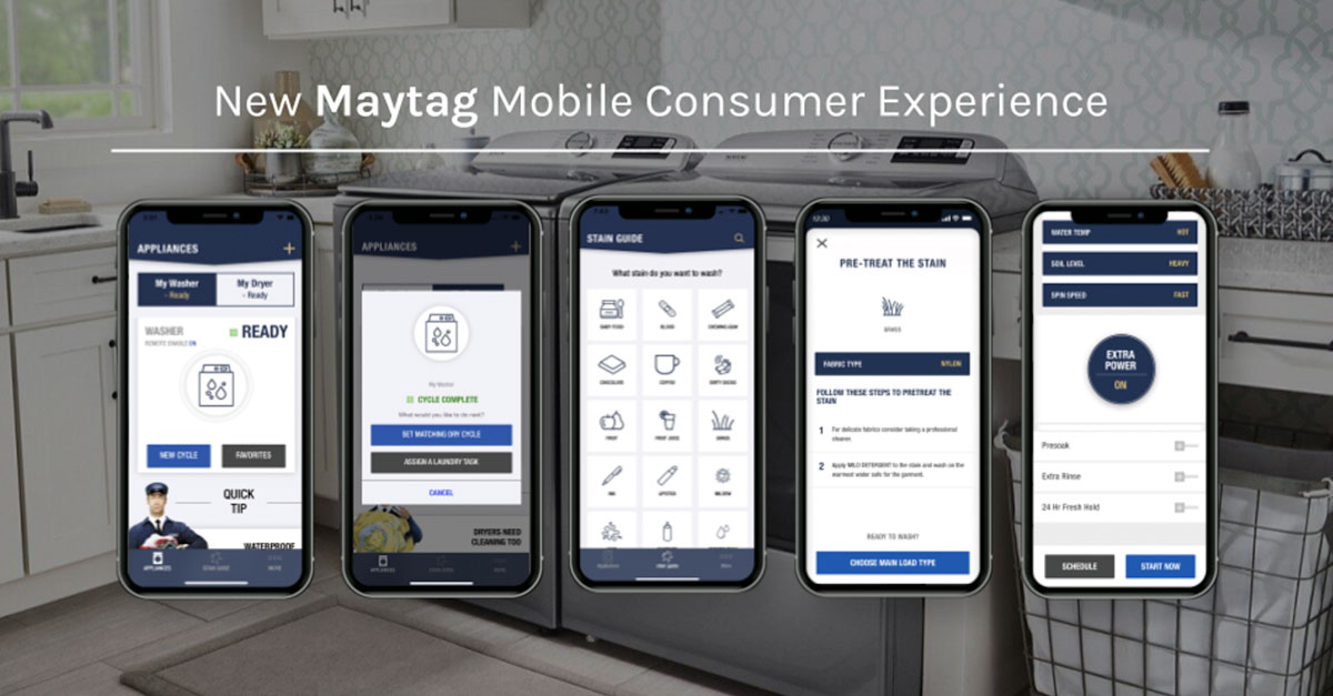 Maytag® Brand App Adds New Features and Functionality for Users ...
